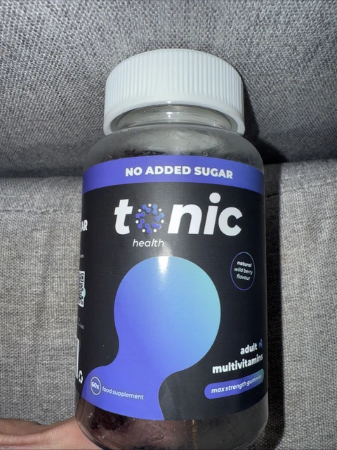 TONIC HEALTH ADULT Multivitamins Max Strength Gummies, 60 Count £6.50 ...