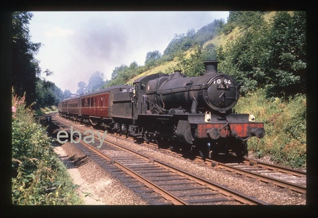 35MM SLIDE - ex GWR Manor 7824 at Harbury - 7.63. £1.89 - PicClick UK