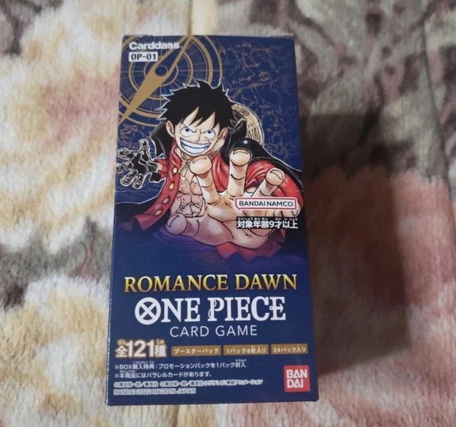ONE PIECE CARD Game Booster Box Romance Dawn OP 01 Bandai Japanese - Sigillato EUR 85,00 ...