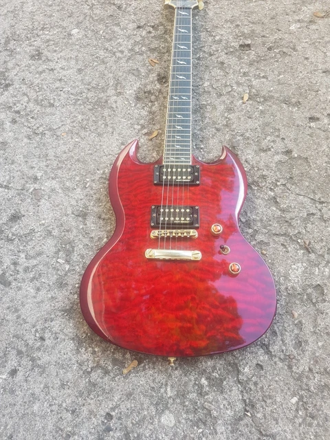 EPIPHONE SG PROPHECY - Gibson Dirty Finger Pickups £390.13 - PicClick UK