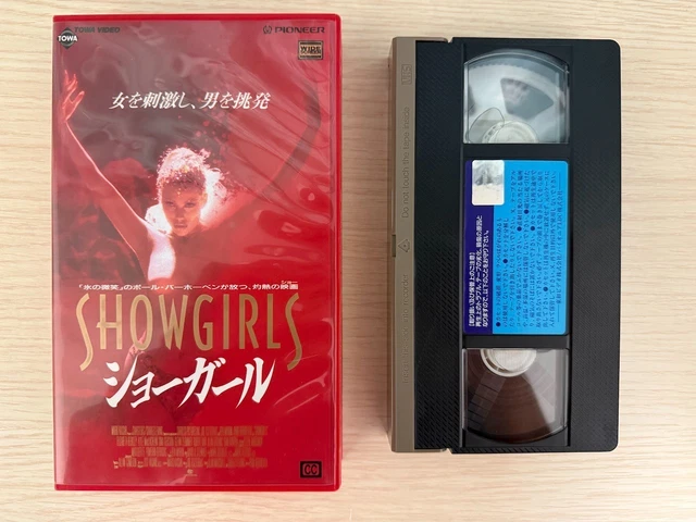 SHOWGIRLS VHS JAPANESE subtitles NTSC Paul Verhoeven Elizabeth Berkley ...