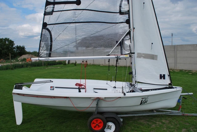 SEGELJOLLE TOPPER TOPAZ Vibe X 3,8m mit Slipwagen EUR 3.600,00 ...