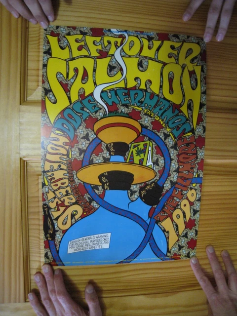 AFFICHE LEFTOVER SALMON Fillmore Dos Hermanos Hookah 15 16 Novembre ...