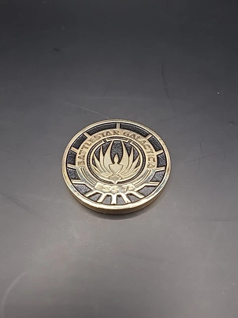 BATTLESTAR GALACTICA VIPER Challenge Coin QMX £14.99 - PicClick UK