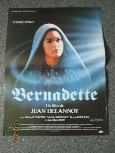 BERNADETTE SYDNEY PENNY Affiche cinéma originale VINTAGE f:40/60 année ...