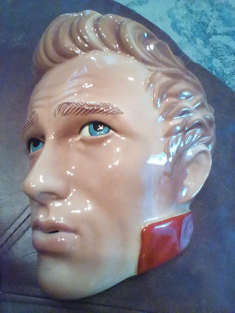 JAMES DEAN CERAMIC wall Clay Art mask RARE £85.96 - PicClick UK