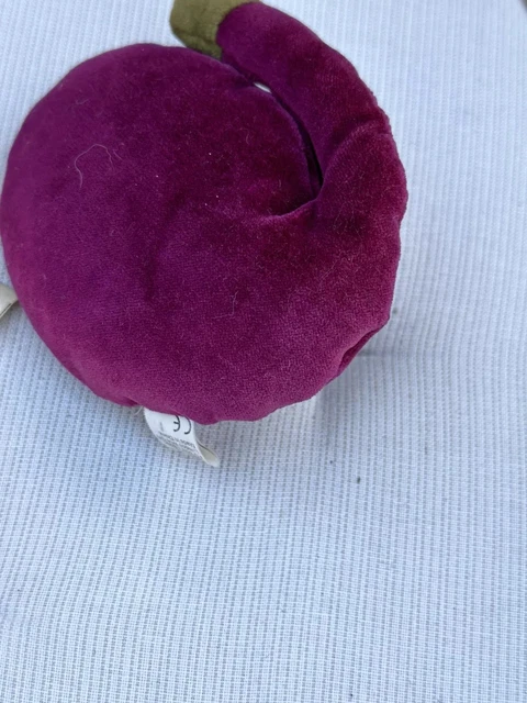 JELLYCAT CAT NAP, purple with green stars And Yellow Lion Both Retired ...