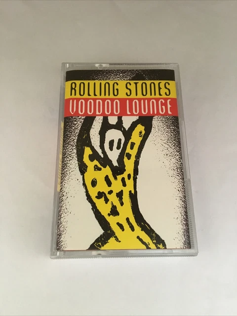 THE ROLLING STONES, Voodoo Lounge Cassette, Used, Tested, VG Condition ...
