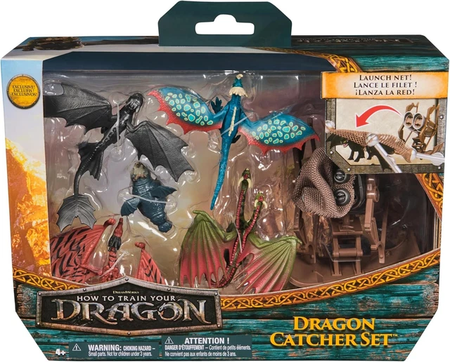 DREAMWORKS DRAGONS HOW To Train Your Dragon 5 Paquet Dragon Attrape Set EUR 41,40 - PicClick FR