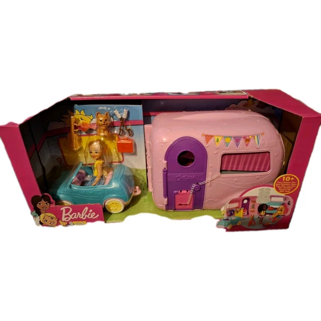 BARBIE FXG90 CLUB Chelsea Camper Playset £16.32 - PicClick UK