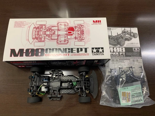 TAMIYA M-08 CONCEPT M08 1/10 RC Car Chassis Kit £149.04 - PicClick UK