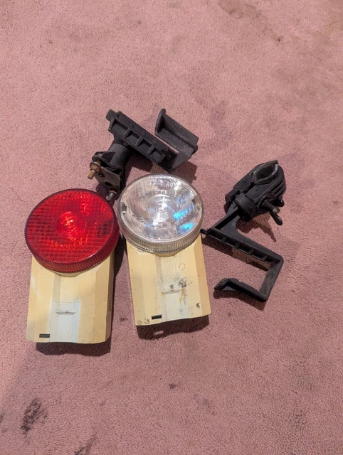 VINTAGE NIGHT RIDER Ever Ready Cycle Lighting Set - Bike Lights 1980s £ ...