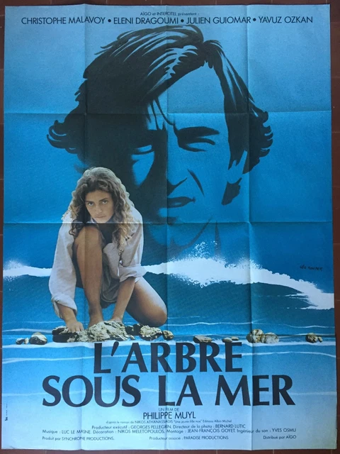 AFFICHE L'ARBRE SOUS LA MER Dragoumi CHRISTOPHE MALAVOY Leo Kouper ...
