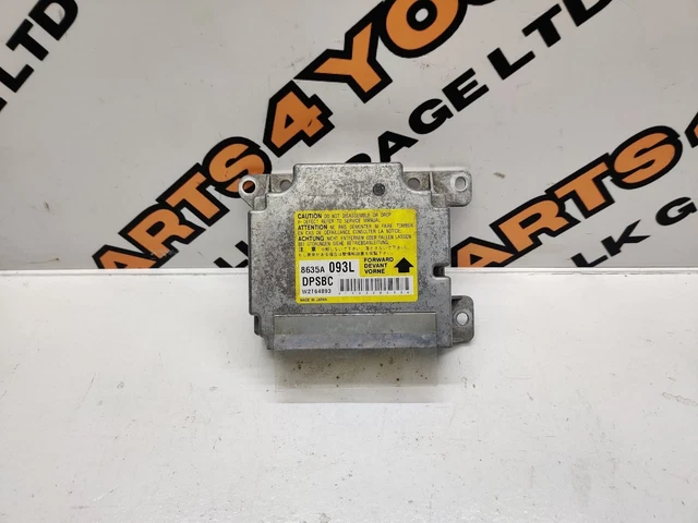 2007 MITSUBISHI SHOGUN PAJERO MK4 3.2 DiD AIRBAG ECU CONTROL MODULE ...