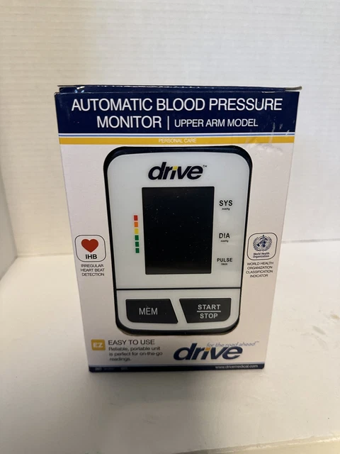 DRIVE BP3600 AUTO Blood Pressure Monitor Upper Arm Model for Monitoring ...