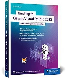 EINSTIEG IN C# mit Visual Studio 2022: Ideal für Prog... | Livre | état ...