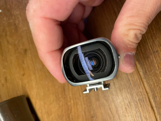 RARE: NEAR MINT Canon 25mm Parallax Viewfinder for Rangefinder Cameras ...