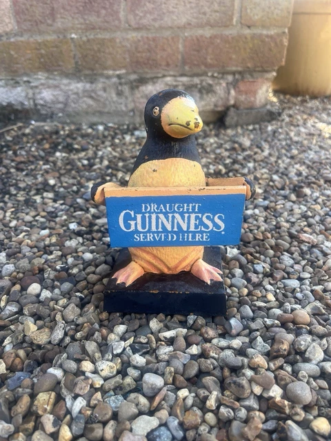 SMALL CAST IRON Guinness Sign Penguin Figure Vintage £73.48 - PicClick UK