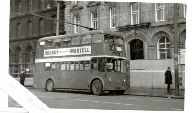 MANCHESTER CORPORATION TROLLEY Bus B.u.t. Reg Number One 702 Bus ...