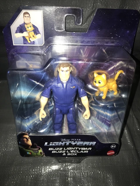 New Disney Pixar Lightyear 5 Buzz Lightyear And Sox Toy Figures New In
