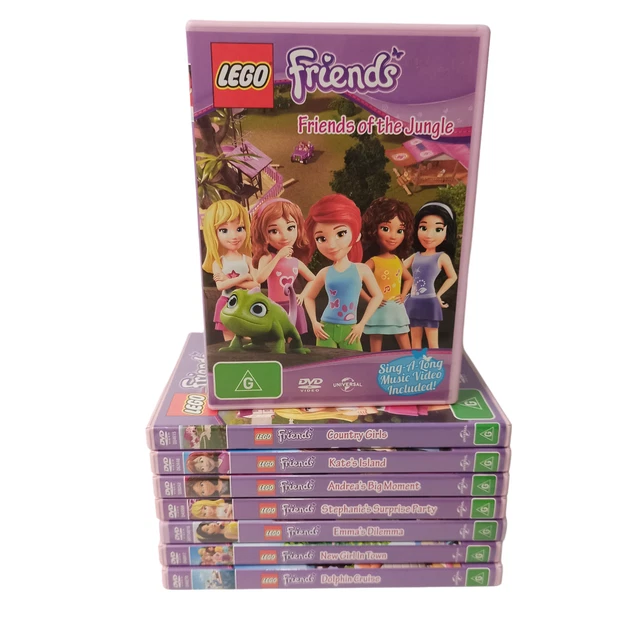 LEGO FRIENDS (8) DVD Bundle Lot Animation Children Adventure Family ...