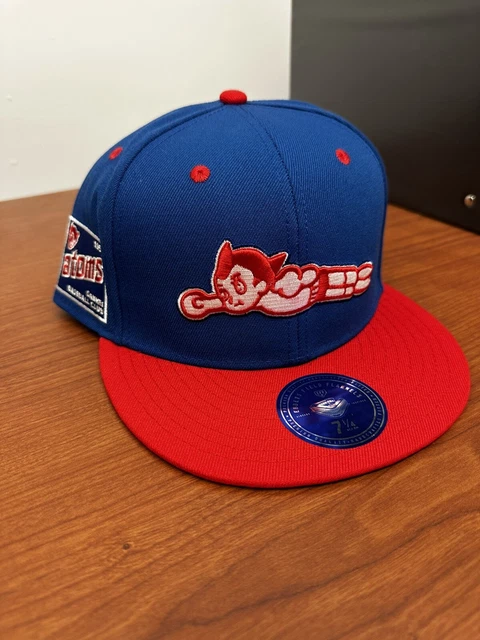 EBBETS FIELD SANKEI Atoms Japanese Baseball EFF DNA Fitted Hat Size 7 3 ...