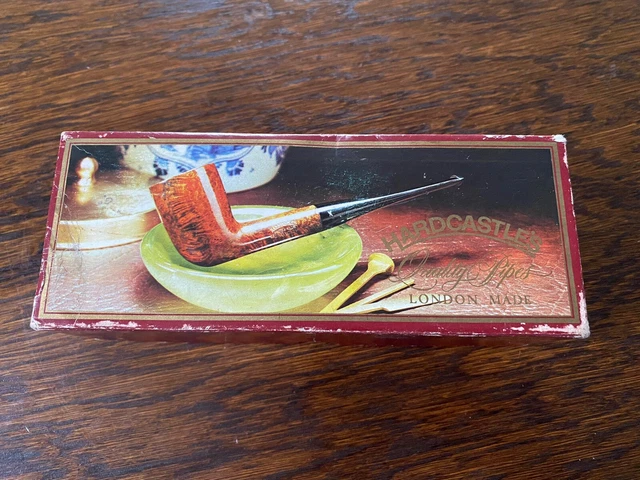 VINTAGE HARDCASTLES LONDON Made Smoking Pipe Original Box £15.00 ...