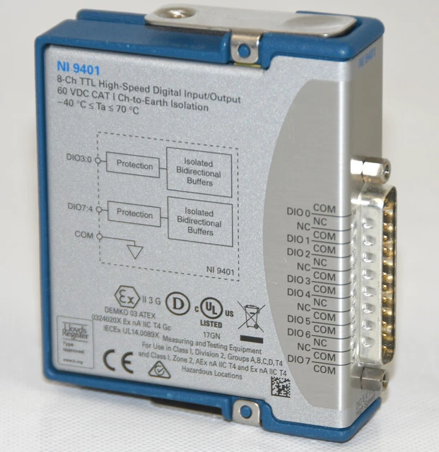 *NEW* NATIONAL INSTRUMENTS NI 9401 cDAQ High Speed Digital Input ...