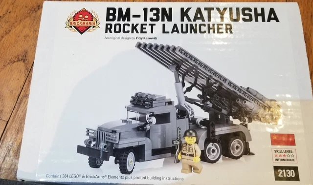 BRICKMANIA BM-13N KATJUSCHA Raketenwerfer Zweiter Weltkrieg Lego Kit ...