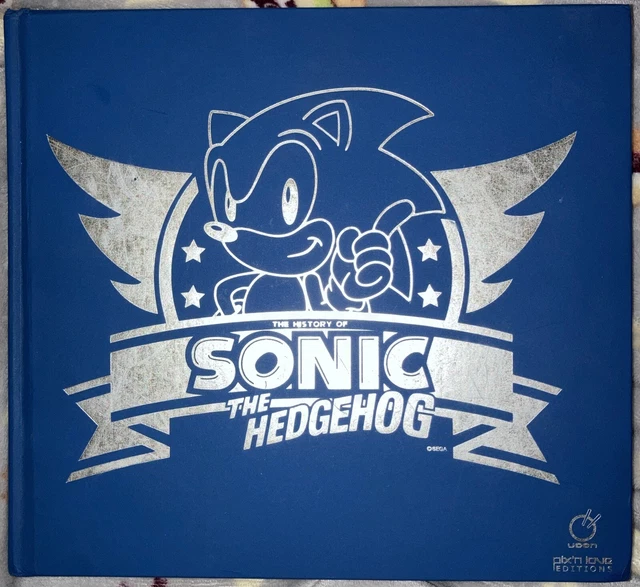 AUTOGRAPHED HISTORY OF Sonic The Hedgehog 20th Anniversary Book Signed ...