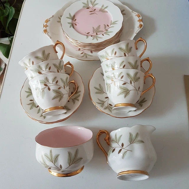 VINTAGE ROYAL ALBERT Braemar Tea Set 21 Piece Set £85.00 - PicClick UK