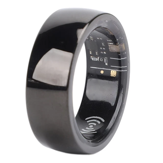 SMART RING FITNESS Tracker Sleep Monitoring Ring Wearable Stylish For ...