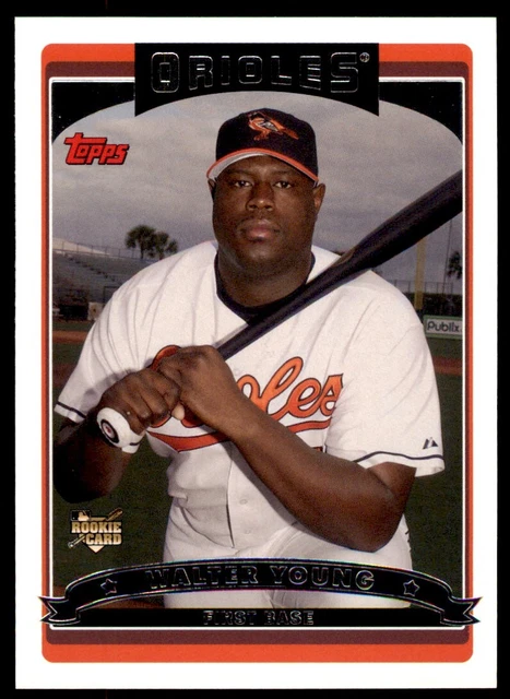 2006 TOPPS WALTER Young. Orioles de Baltimore #307 EUR 1,90 - PicClick FR