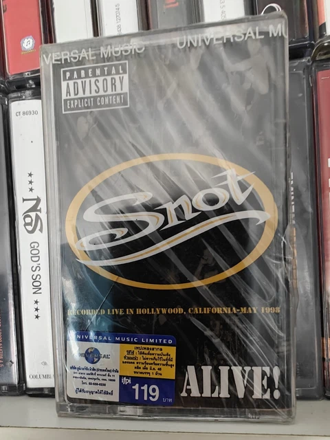 SNOT ALIVE! FACTORY SEALED Cassette Album **Ref Images EUR 41,15 ...