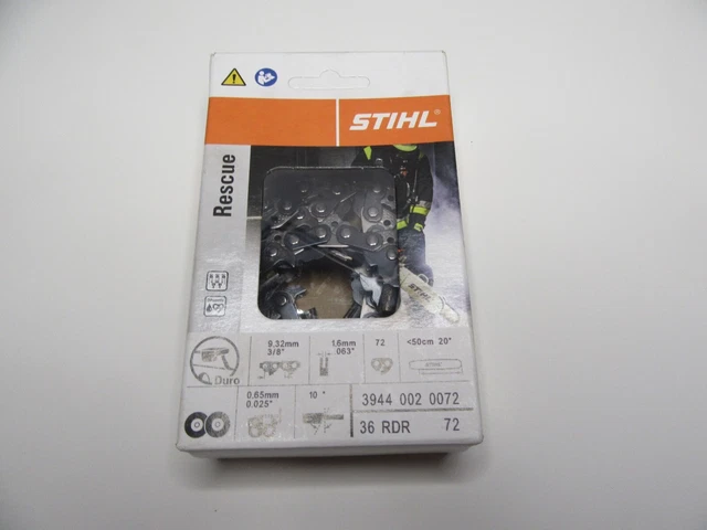 STIHL RESCUE DURO chain 20 inch 3944 002 0072 36 RDR 72 $124.00 - PicClick