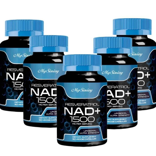 NAD+1500MG-RESVERATROL, DNA REPAIR, Heart &Anti-aging An tioxidant ...