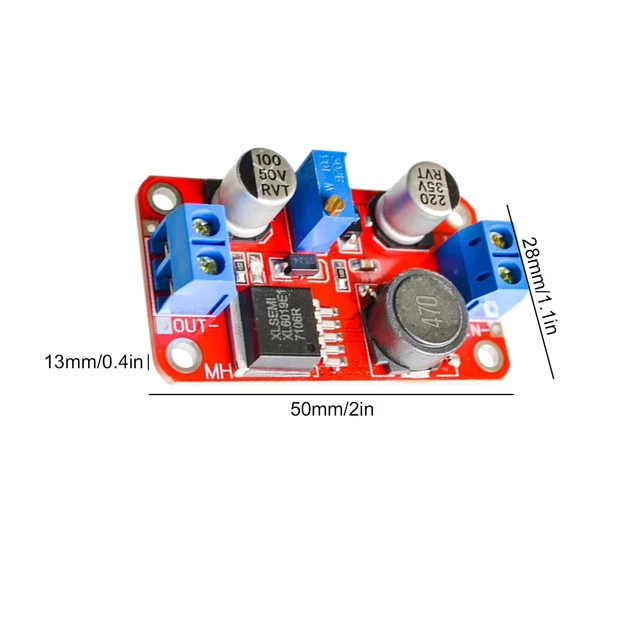 XL6019 BOOSTER POWER Supply Module 3V-40V To 5V-45V Automatic Boost ...