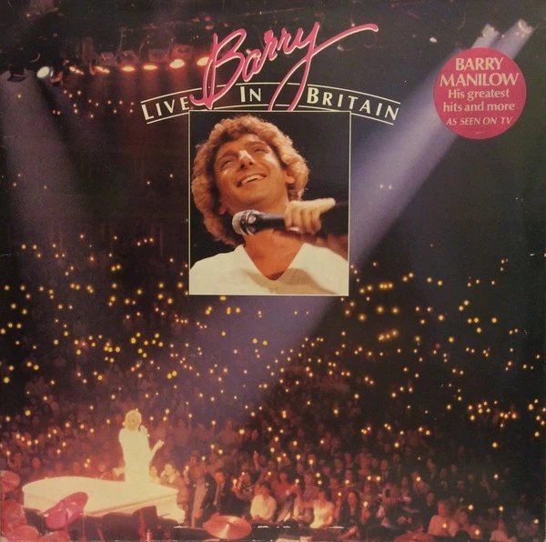 BARRY MANILOW - Barry Live In Britain, LP, (Vinyl) EUR 18,00 - PicClick FR