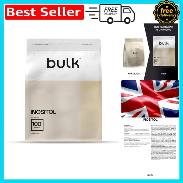 500G PURE INOSITOL Powder - Unflavoured Vitamin B8 Supplement £61.99 ...