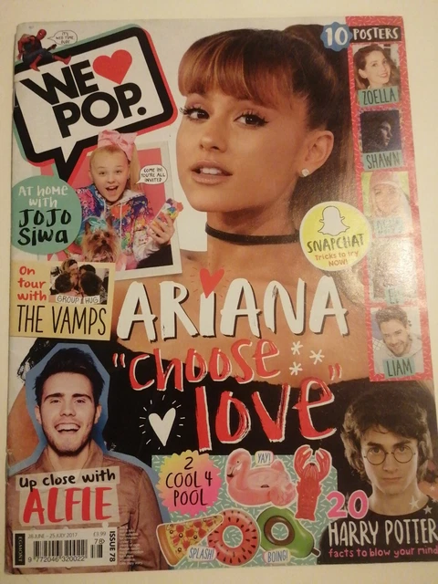 WE LOVE POP Magazine Issue 78- 28 June 2017- poster, Fashion, Gossip ...