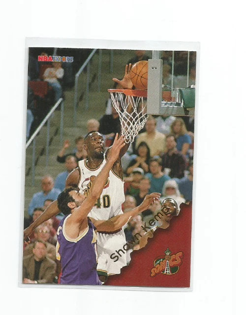 CARTE SHAWN KEMP (Seattle Supersonics) 1996-97 SKYBOX NBA HOOPS #147 ...