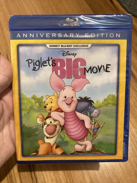 DISNEY PIGLET’S BIG Movie Blu-ray Anniversary Edition DMC Exclusive NEW ...