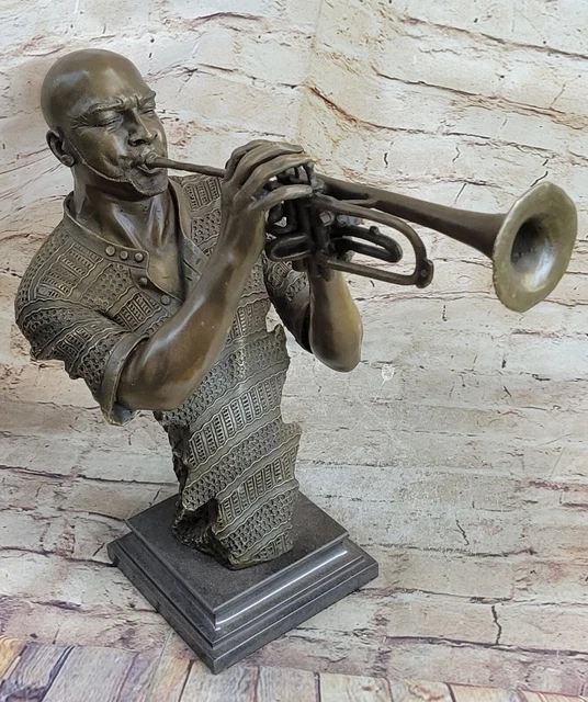 SUPREME-ISAAC HAYES-BLACK MOSES Fonte Musique Art Déco Bronze Sculpture ...