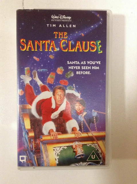 THE SANTA CLAUSE- Walt Disney Vhs Video Tape EUR 17,55 - PicClick IT