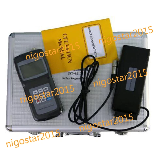 DIGITAL SURFACE ROUGHNESS Meter Gauge Tester Ra Rz Rq Rt 5um LANDTEK ...