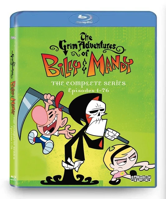 THE GRIM ADVENTURES of Billy &Mandy complete series 76 episodes Blu-ray ...
