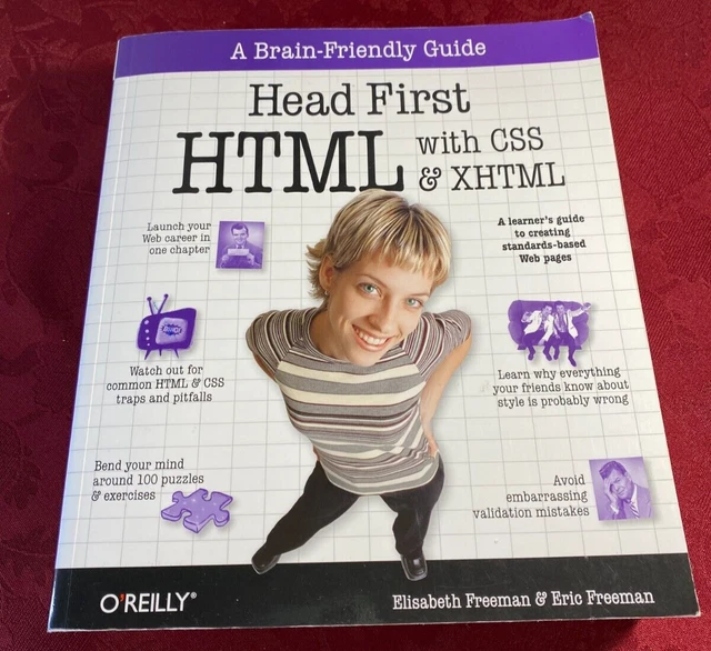 LEARN HTML WITH Head First HTML/CSS & XHTML Elisabeth Freeman & Eric ...