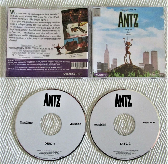 ANTZ - DREAMWORKS Pictures and PDI FILM MOVIE VIDEO CD (english edition ...