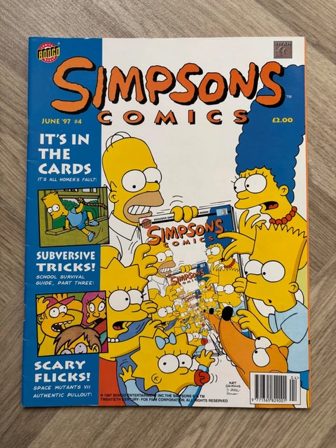 SIMPSONS COMICS UK June 1997 Issue #4 £26.72 - PicClick UK
