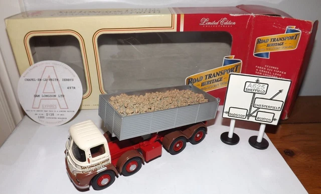 CORGI CC10803 SAM Longson Ltd Foden S21 Tipper Truck 1:50 Scale £30.00 ...